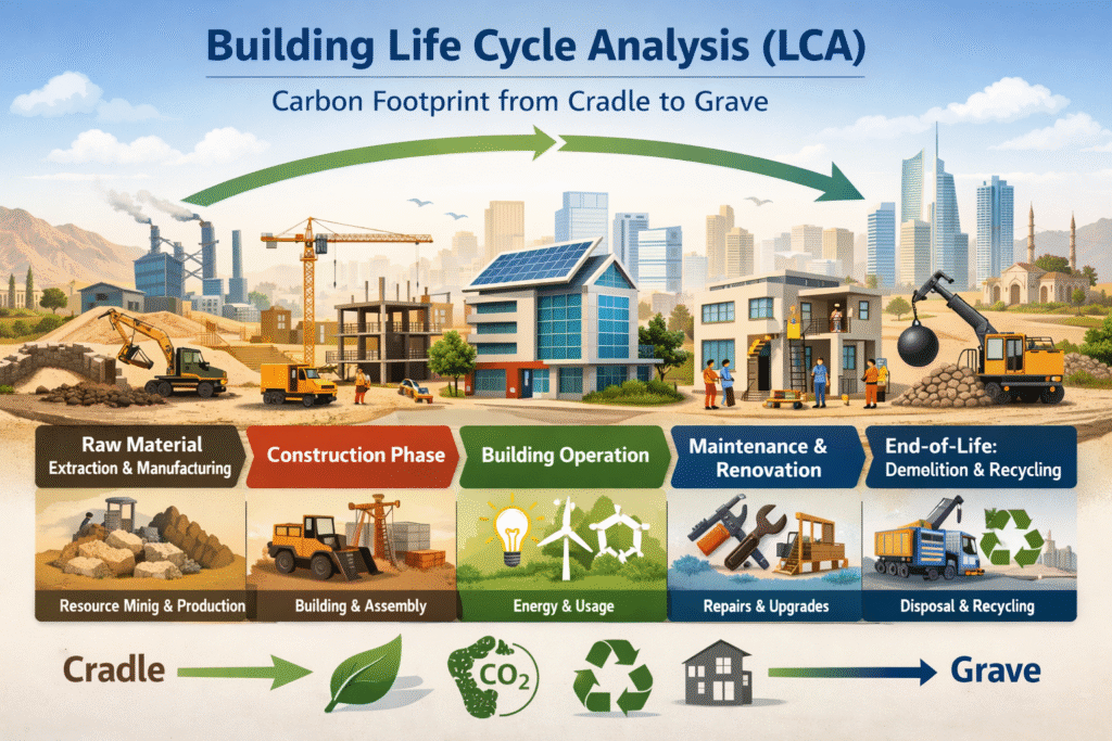 Building Life Cycle Analysis (LCA): Carbon Footprint Explained